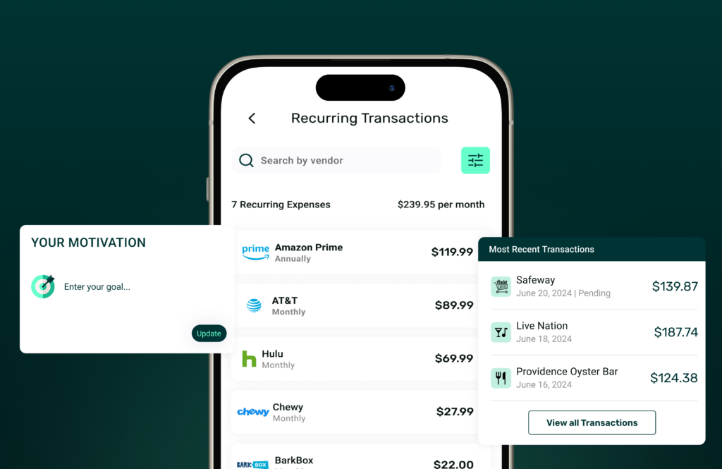 Recurring Transactions updates and more! - MoneyWellth
